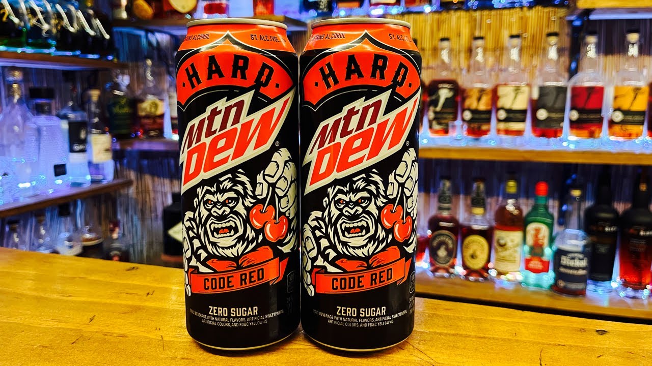 Hard Mountain Dew Code Red Review. MTN DEW Code Red!!!!!!!! - YouTube