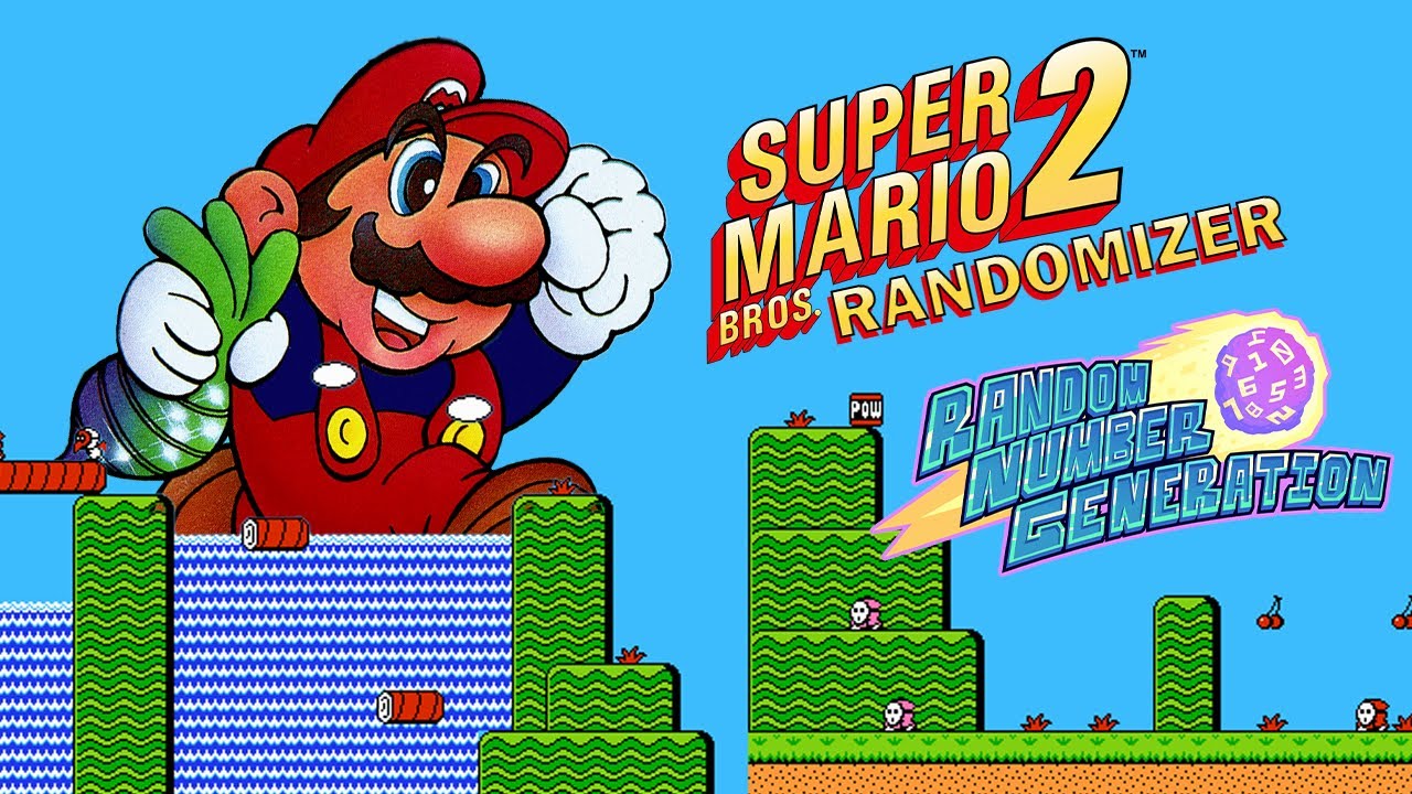 Random Number Generation - Super Mario Bros 2 Randomizer - YouTube