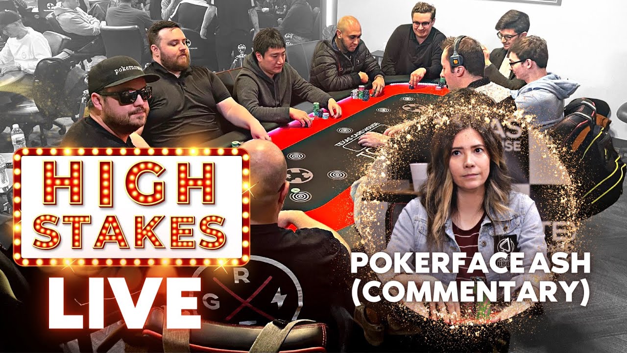 $25/$25/$50 No-Limit Hold'em with PokerFace Ash - Live Commentary - YouTube