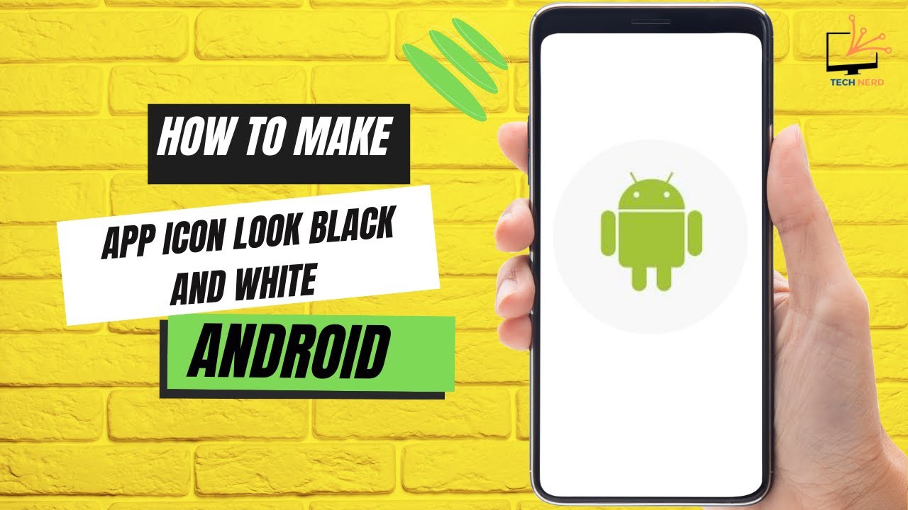 How to Make App Icon Look Black And White - YouTube