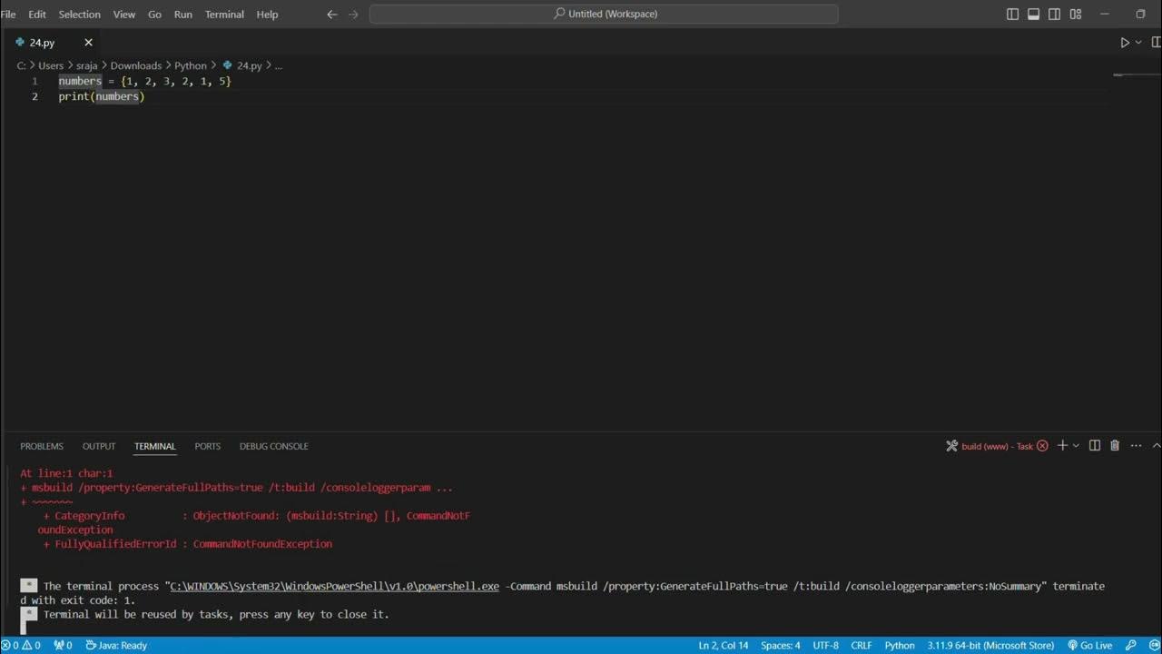 Python (Programming Language) Project 24: 'Duplicate Items in a Set' Created by Trishanth Kumar ...