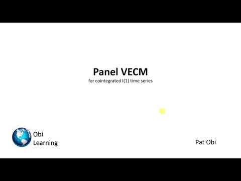 Panel VECM - YouTube