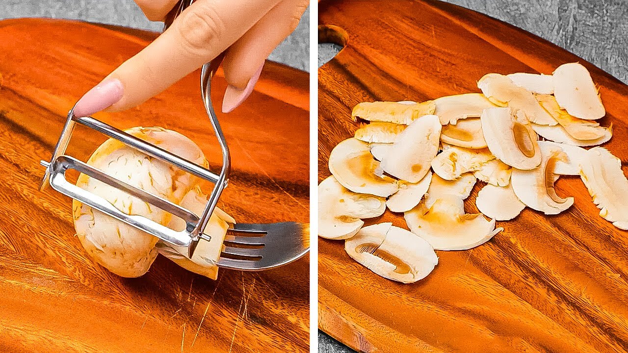 Kitchen Tricks That Will Help You Cut Food In a Flash - YouTube