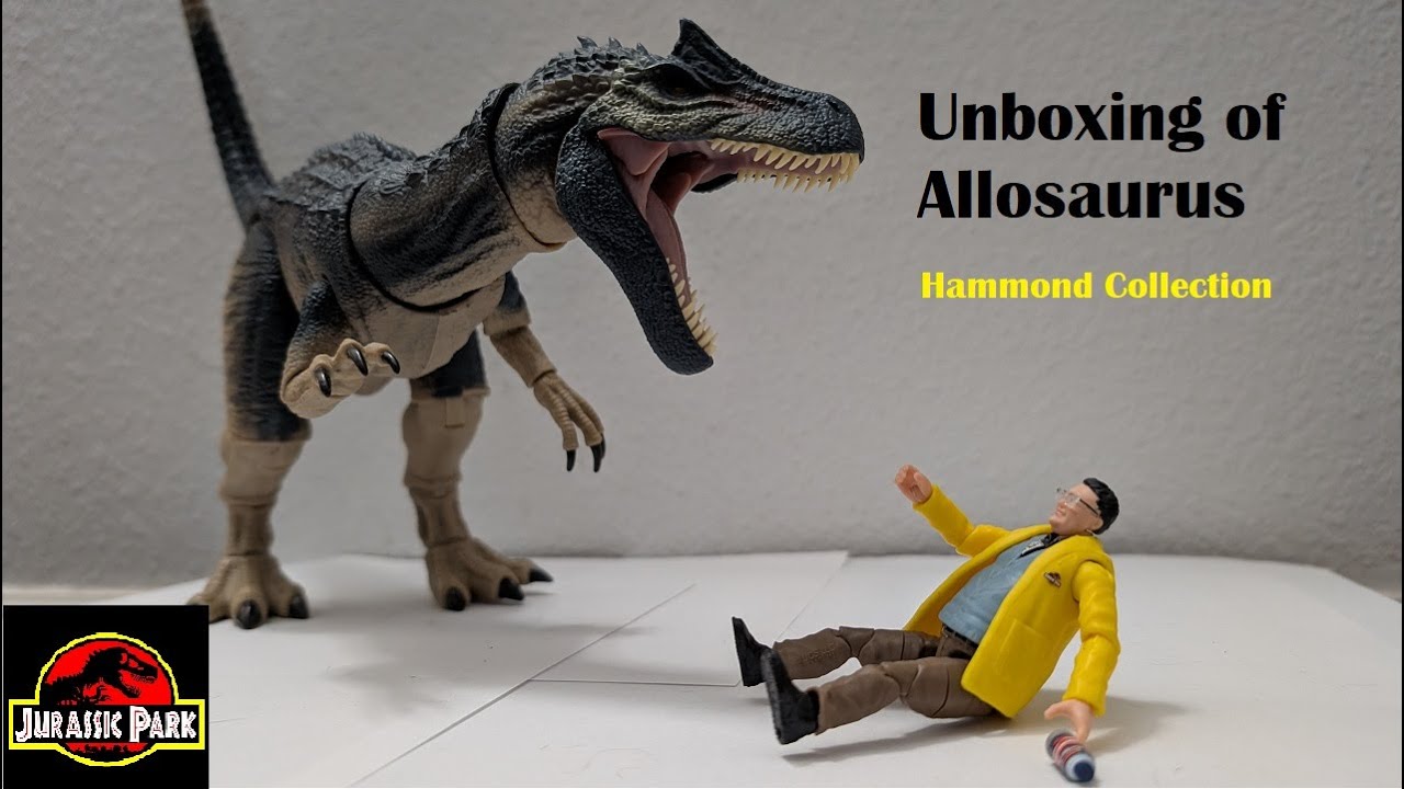 Unboxing the Allosaurus | Hammond Collection - YouTube