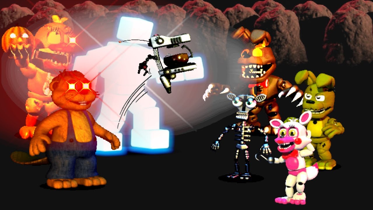 I Unlocked EVERY UPDATE 2 CHARACTER In FNaF World Randomizer 5X - YouTube