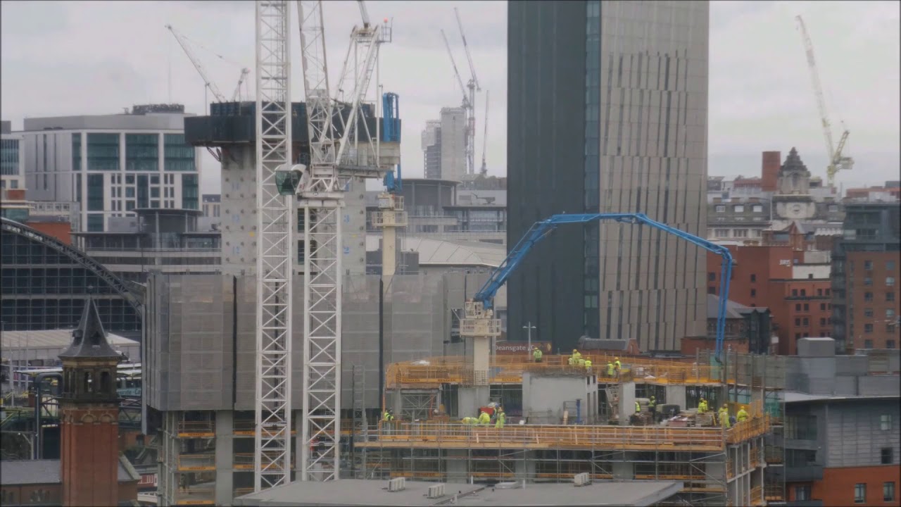 Manchester Timelapse - Renaker Chester Road Building Construction - HD ...