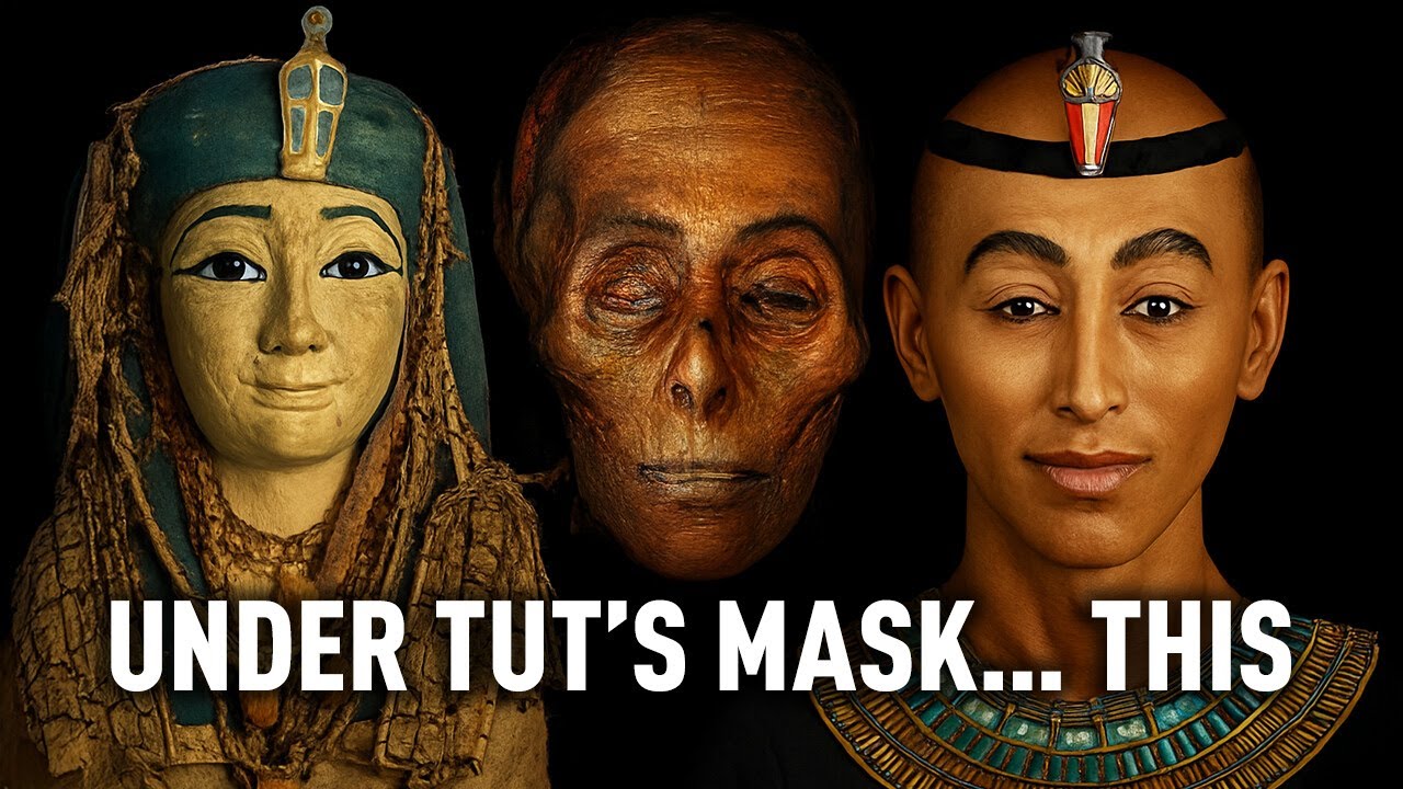 Archaeologists SCAN TUT’S MASK and Reveal a Hidden Secret - YouTube
