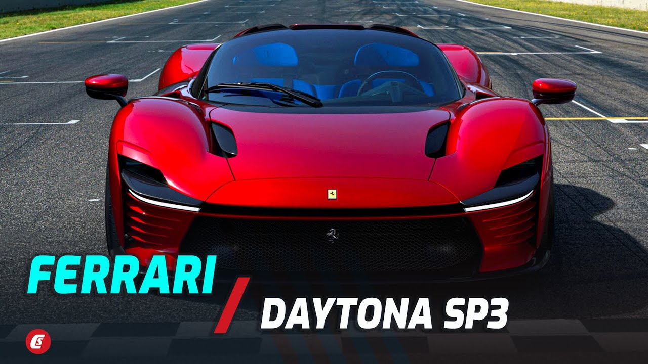 FIRST LOOK: New Ferrari Daytona SP3 ‘Icona’ Hypercar - YouTube