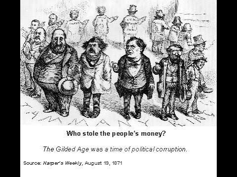 Political Corruption during The Gilded Age - YouTube