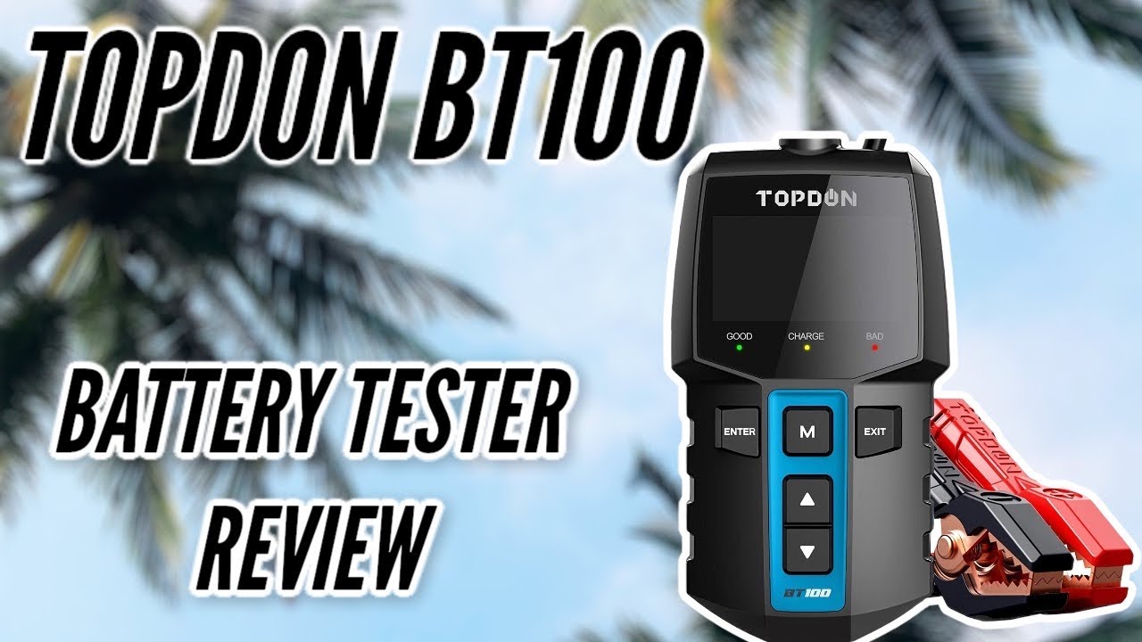 TOPDON BT100 review - YouTube