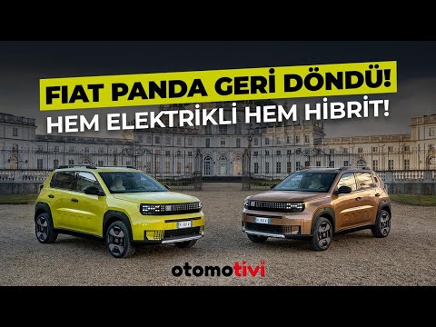 Fiat Panda Geri Döndü! Hem Elektrikli Hem Hibrit!  | Otomotivi