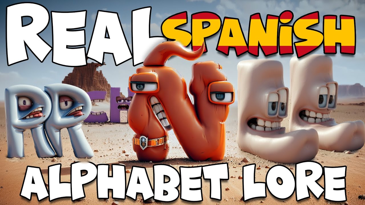 Real Life Spanish Alphabet Lore A-Z Uppercase - YouTube