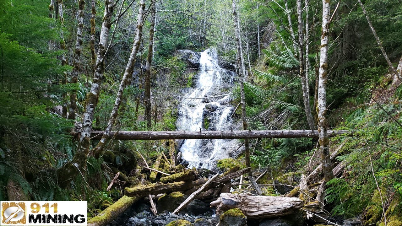 Gold In A Massive Waterfall! - YouTube
