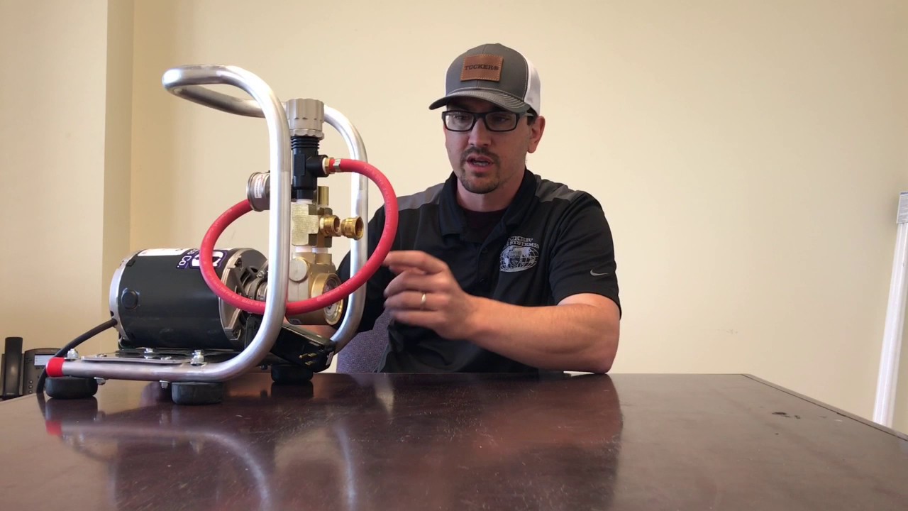 Electric Powered Booster Pump - YouTube