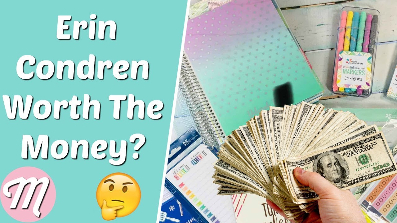 are-erin-condren-planners-worth-the-money-youtube