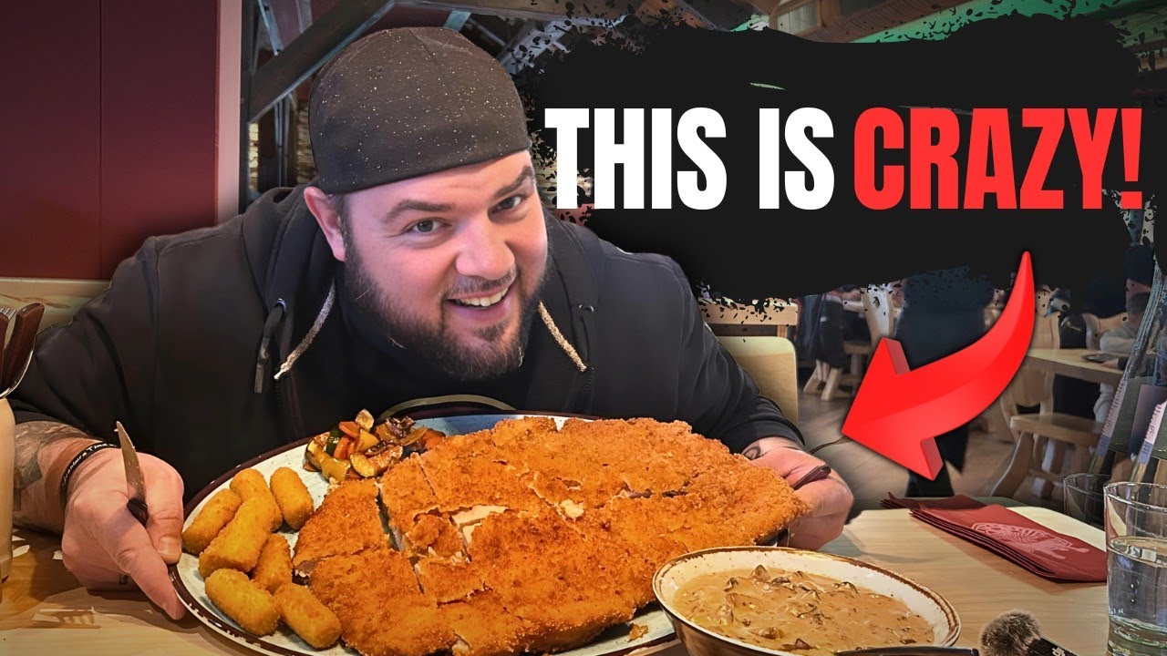 GERMANY'S 1 KILO SCHNITZEL CHALLENGE ! - YouTube