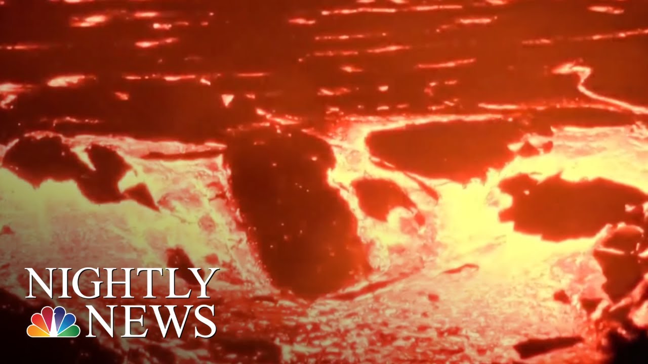 Fiery Kilauea Volcano Continues To Spout Lava On Hawai’i | NBC Nightly ...
