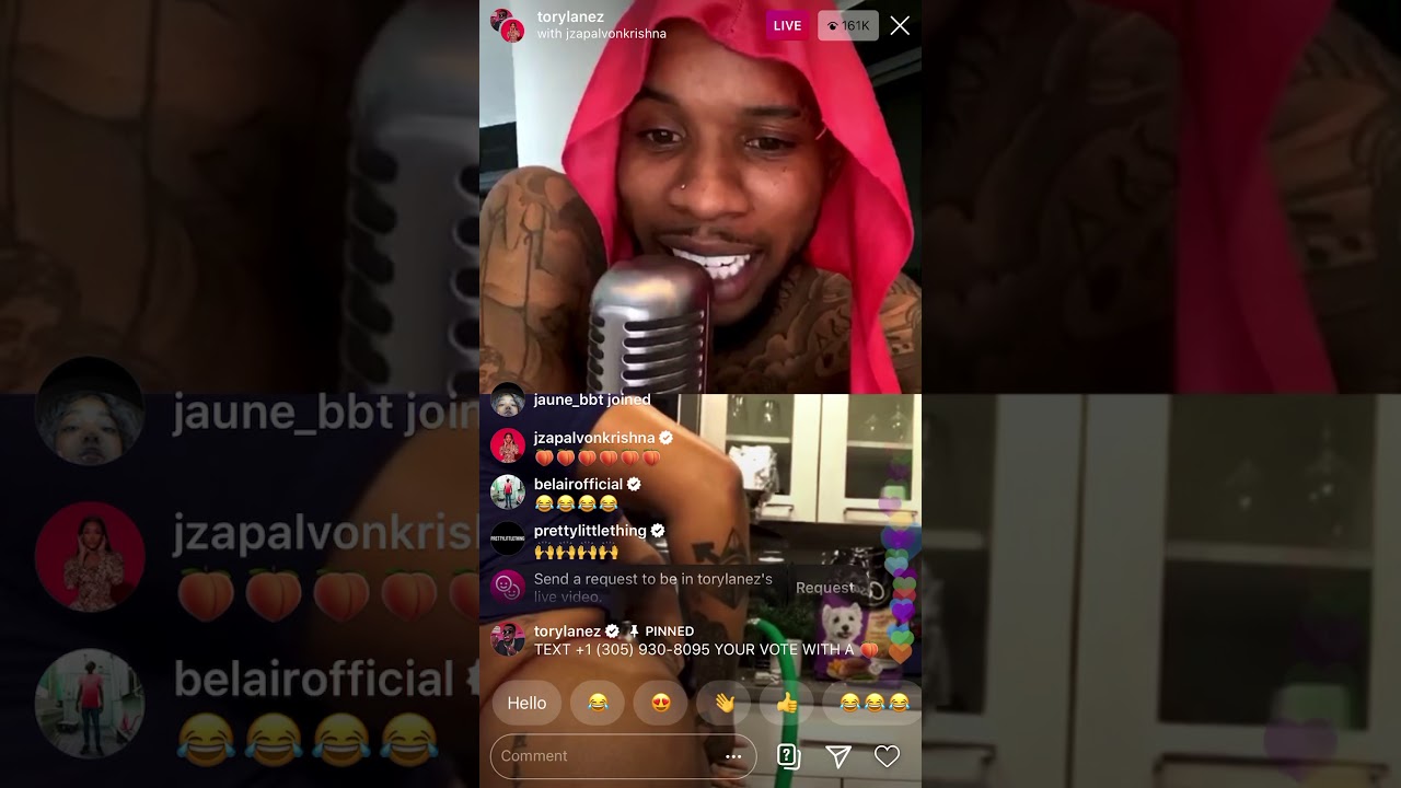 GIRL WOWS TORY LANEZ LIVE 😳 🔥 - YouTube