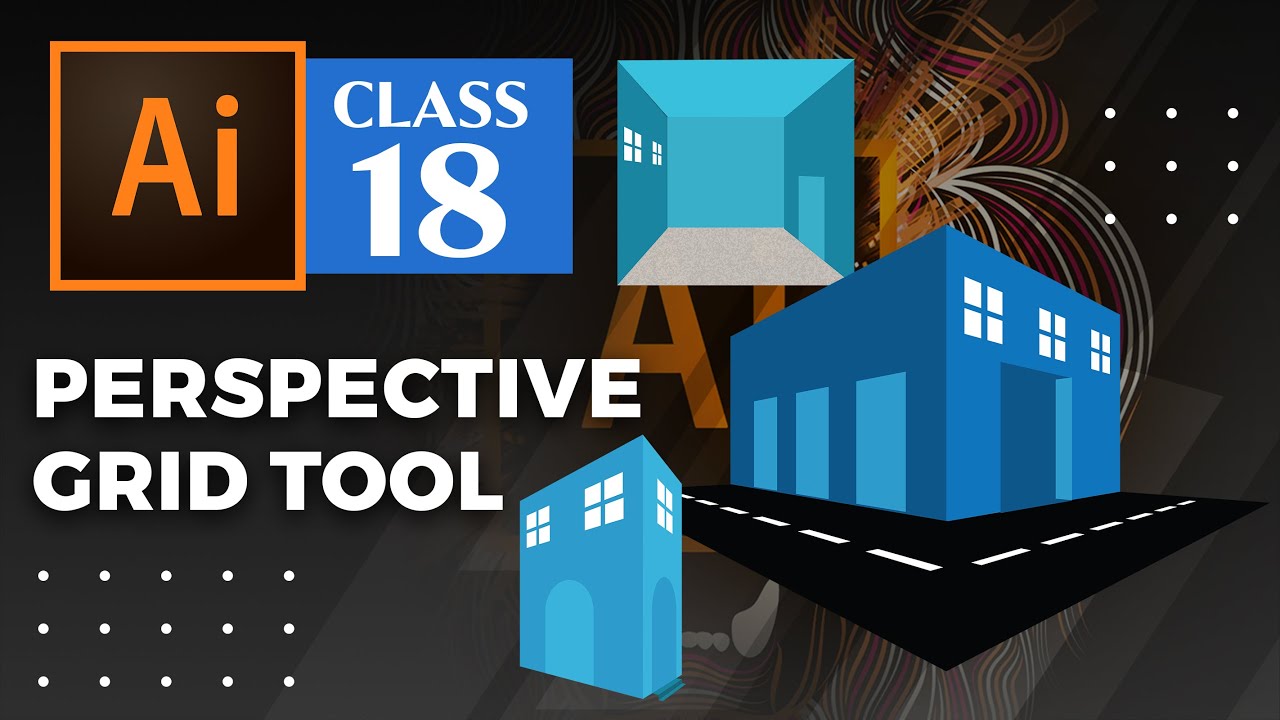 Adobe Illustrator Complete Tutorials in Hindi - Class 18 - Perspective ...