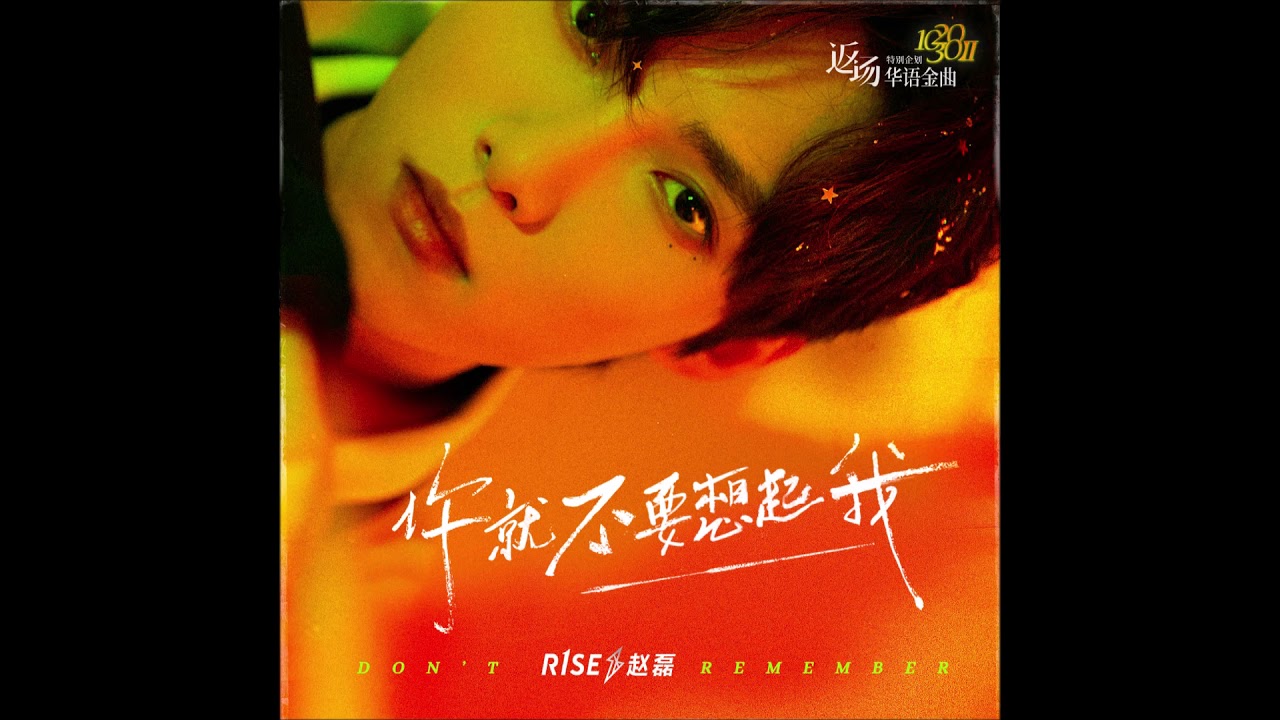 XNINE/R1SE Zhao Lei (赵磊) - 你就不要想起我 [Audio] - YouTube
