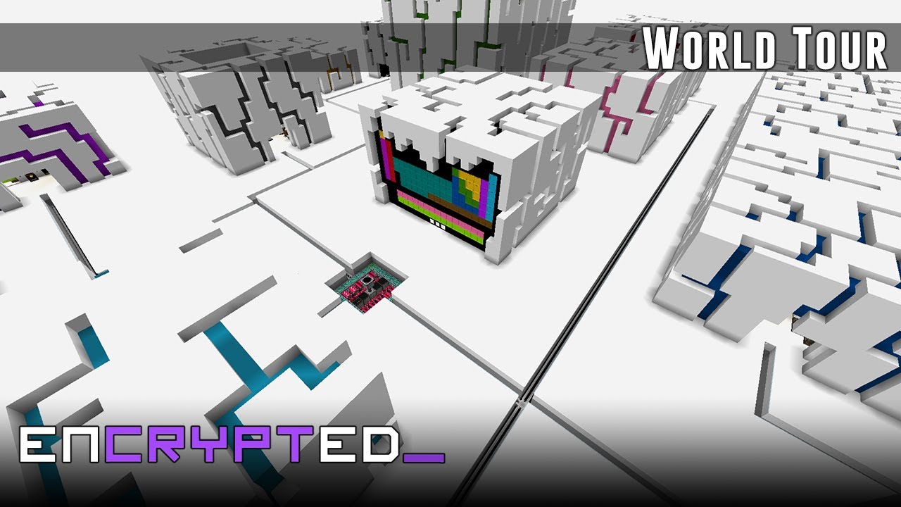 [Minecraft] Encrypted_ - World Tour - DL MAP - YouTube