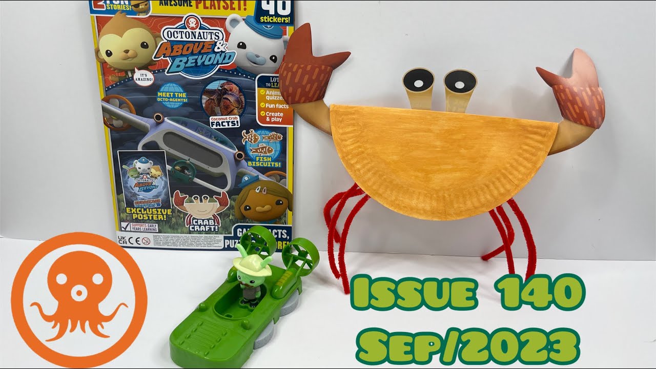 Octonauts magazine, issue 140, Sep/2023, with Gup-K swamp set! 🐙🛑 # ...