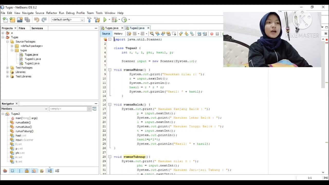 Program Java Berbasis Objek Perhitungan Volume Bangun Ruang - Tugas PBO ...