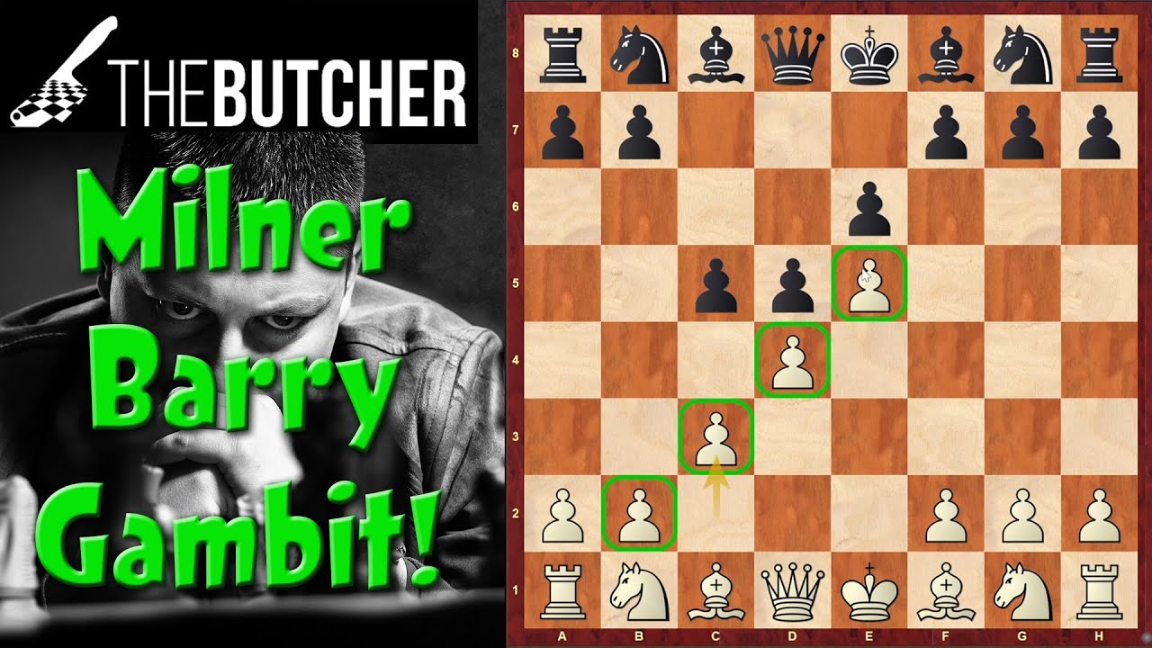 French Advanced Milner-Barry Gambit -Top NEW Idea! - YouTube