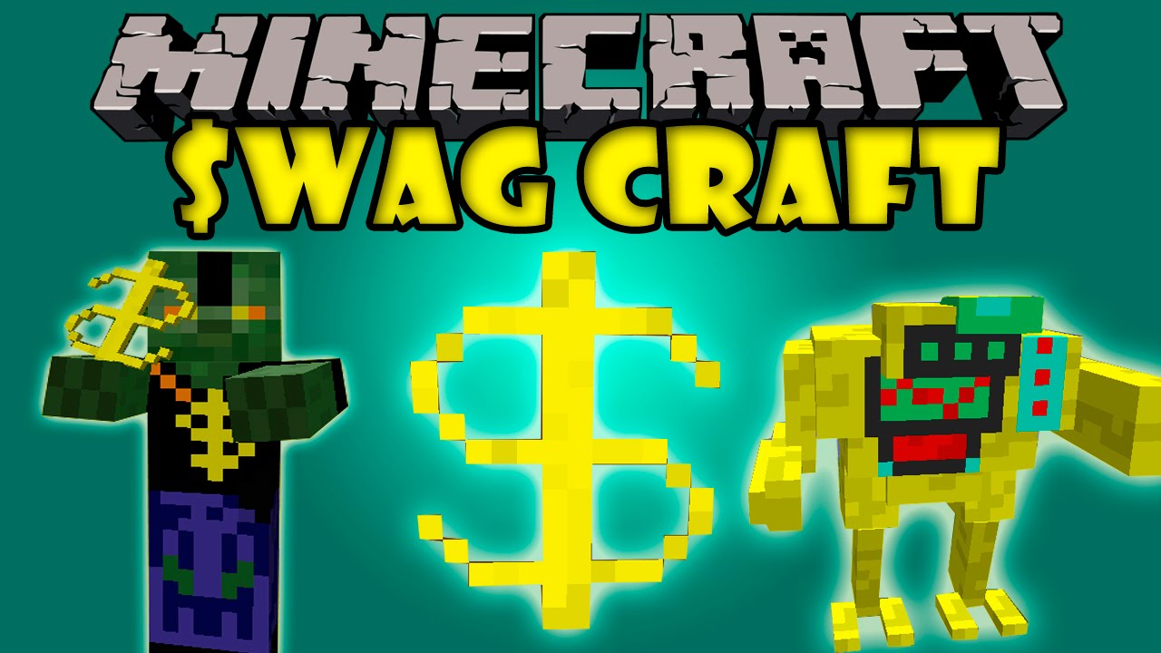 SWAG CRAFT MOD - $wag & Yolo mod!! - Minecraft mod 1.6.4 Review ESPAÑOL ...