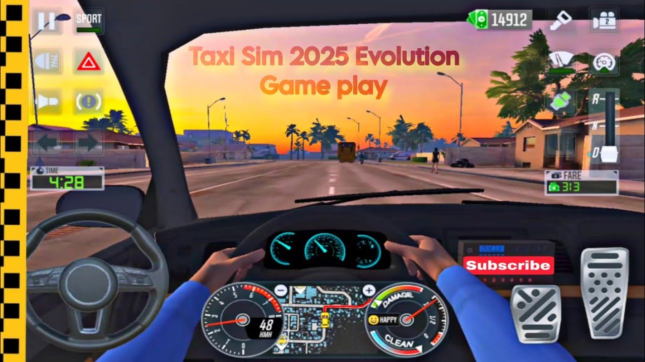 Taxi Sim 2025 Evolution Game play - YouTube
