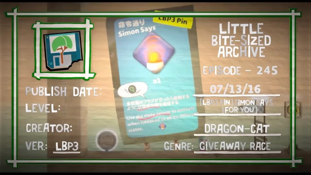 [LBP - LBsA 08/02/23] 245 - [LBP3 Pin] Simon Says [for you] - YouTube