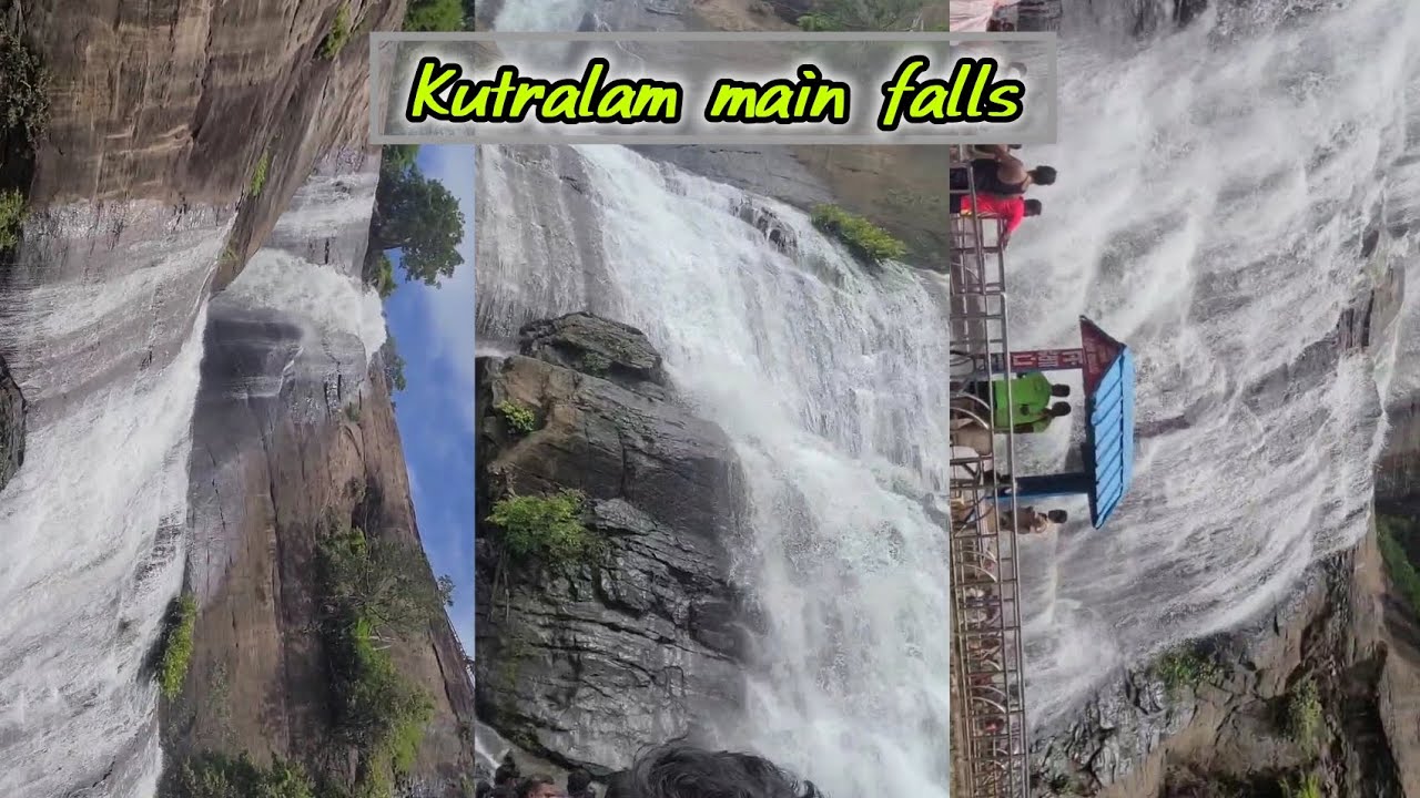 kutralam main falls tourist place #kutralam #tenkasi #nature # ...