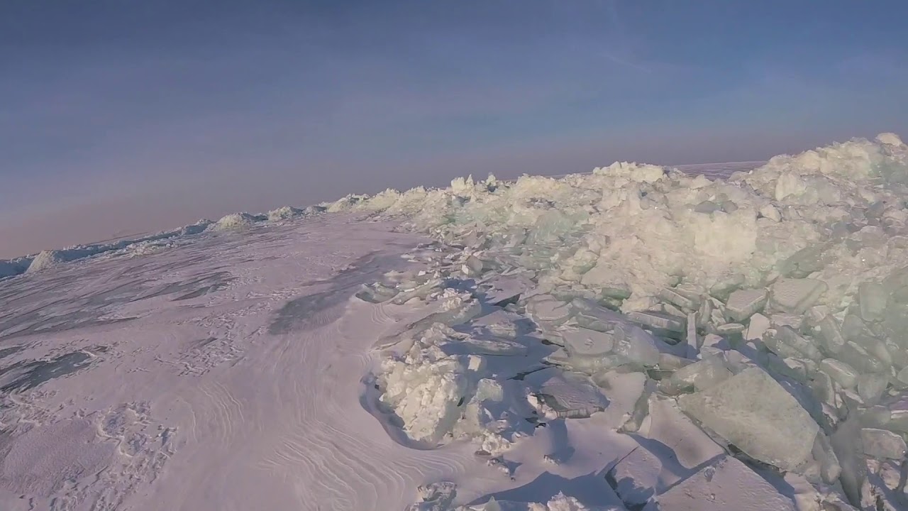 Ice Mountains in Ohio - YouTube