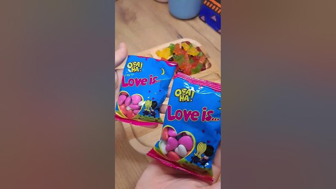 I love candy so much 🍭Love IS ... 🩷 #candy #asmr #shorts #loveislove ...