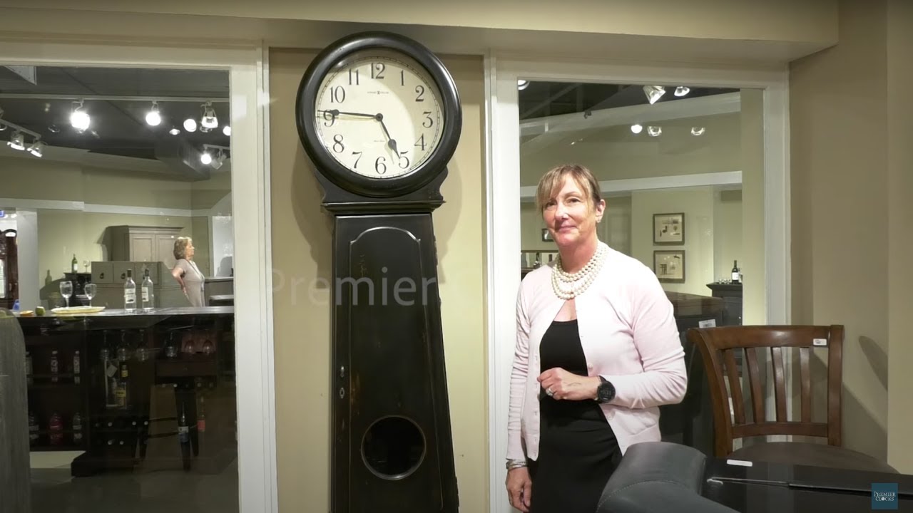 Howard Miller Nashua Floor Clock 615005 at Premier Clocks - YouTube