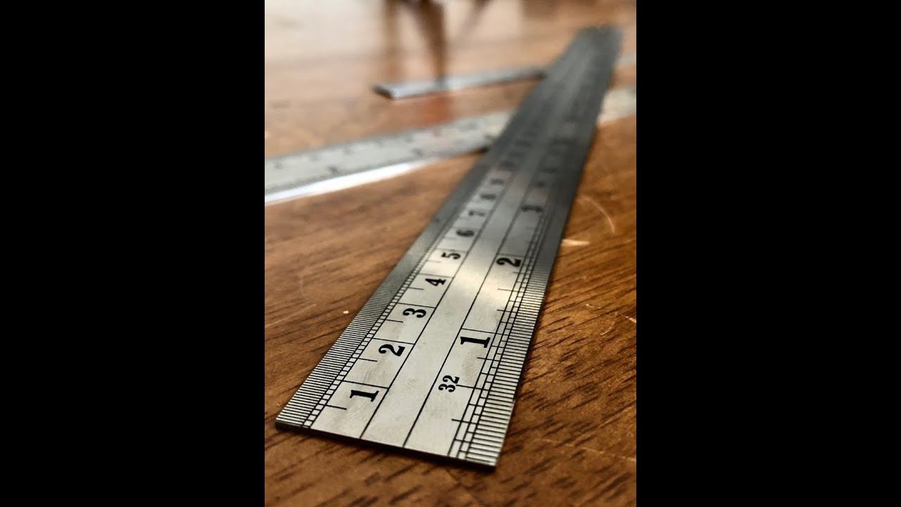 3-Pack Stainless Steel Ruler Review - YouTube