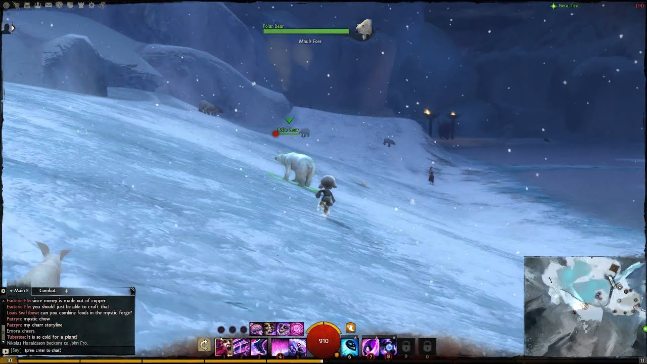 Guild Wars 2 Hoelbrak Lake Mourn Vista - YouTube