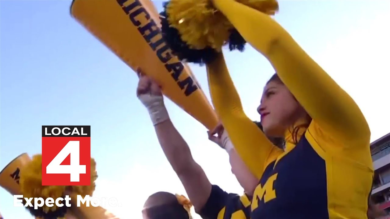 Ann Arbor thrilled as Michigan Wolverines head to Houston - YouTube