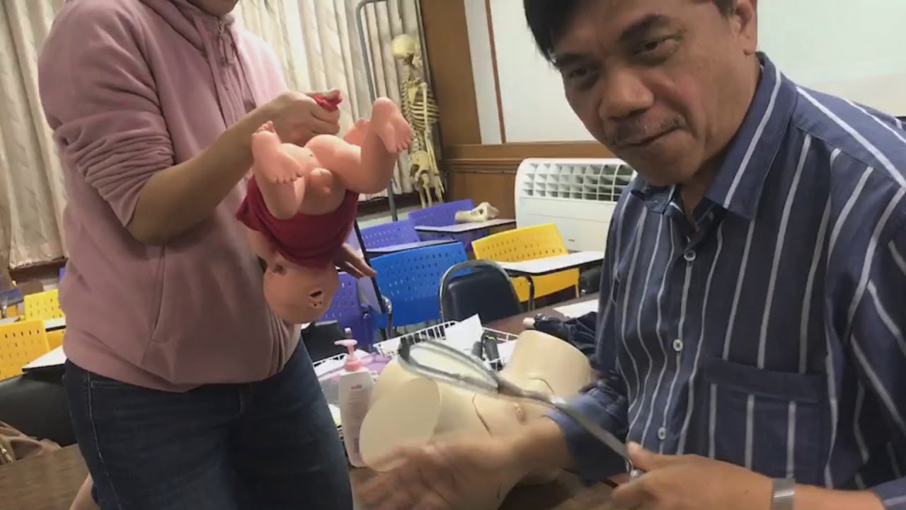 Forceps delivery after coming head โดย ศ.นพ.ธีระ ทองสง - YouTube