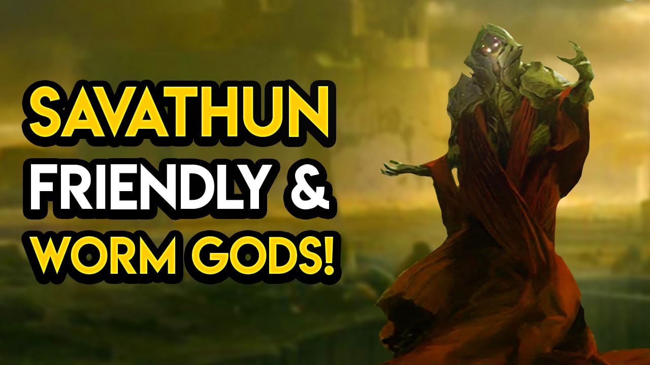 Destiny 2 - SAVATHUN IS FRIENDLY? Worm Gods & Hive Deception! - YouTube