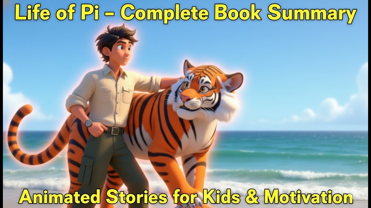 Life of Pi - Complete Book Summary | Animated Stories for Kids ...