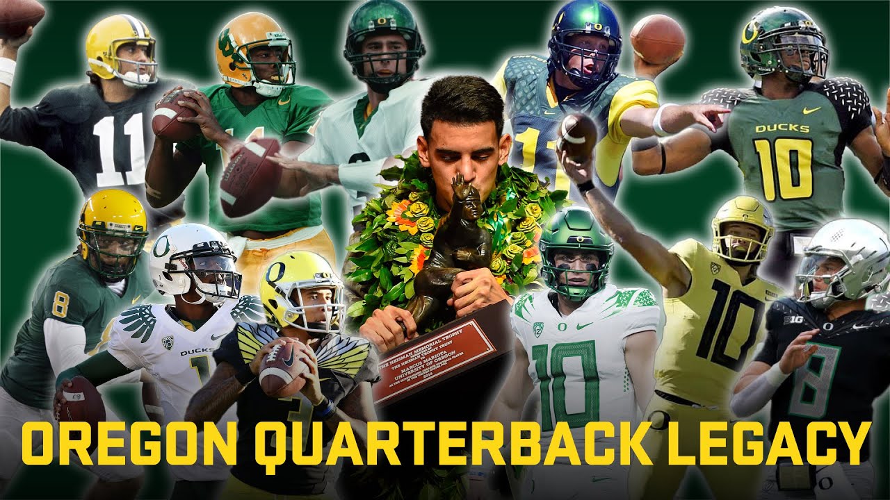 Oregon Quarterback Legacy | The Evolution of a QB Powerhouse - YouTube