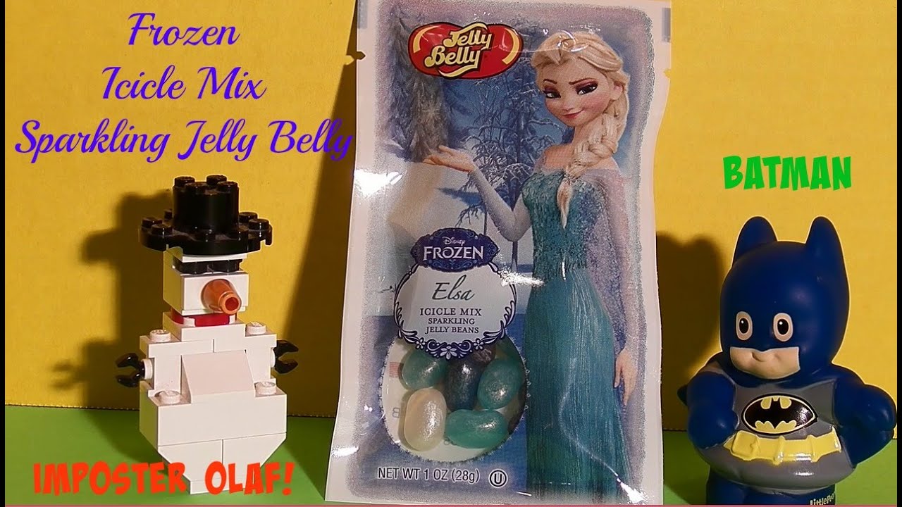 Frozen Jelly Belly Candy, Elsa Icicle Mix, with Batman and (Olaf ...