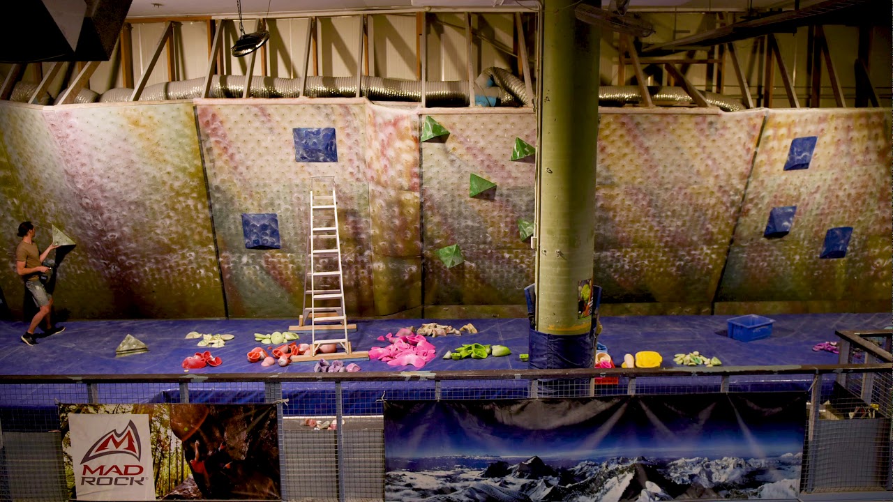 Route Setting Timelapse - YouTube