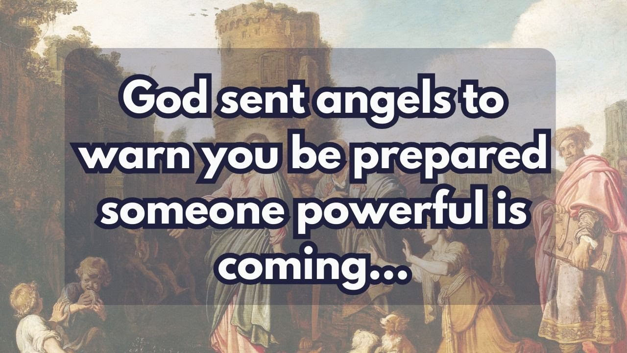 Angel message: God sent angels to warn you be prepared someone💌 God ...