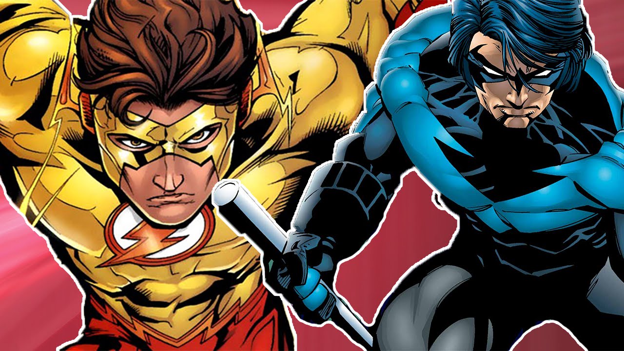 Kid Flash And Nightwing Bart Allen (New Earth) | DC Database | Fandom