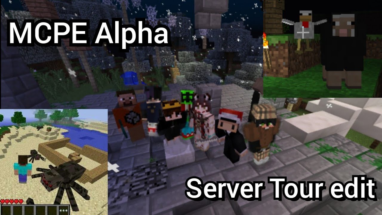 [MCPE Alpha LATAM Community] alpha servers edit - YouTube