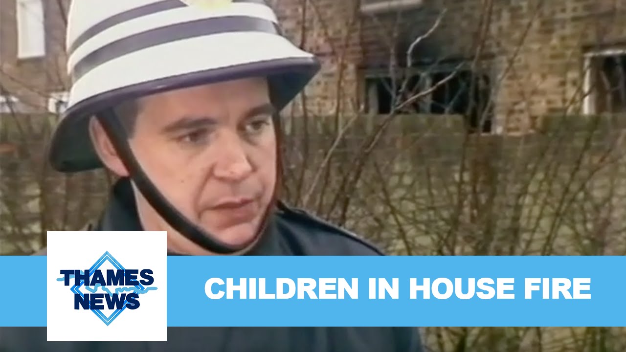 Children in House Fire | Thames News - YouTube