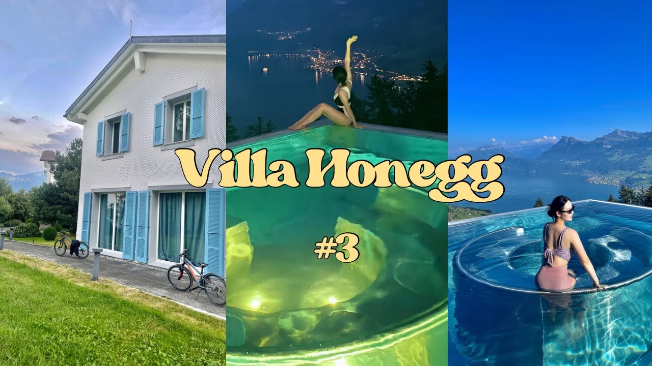 Vlog 스위스여행 3일차🇨🇭 호텔 빌라호네그 1박에200💸 디너 코스소개 체르마트에서 빌라호네그 가는법 호캉스 스위스 숙소추천 Youtube