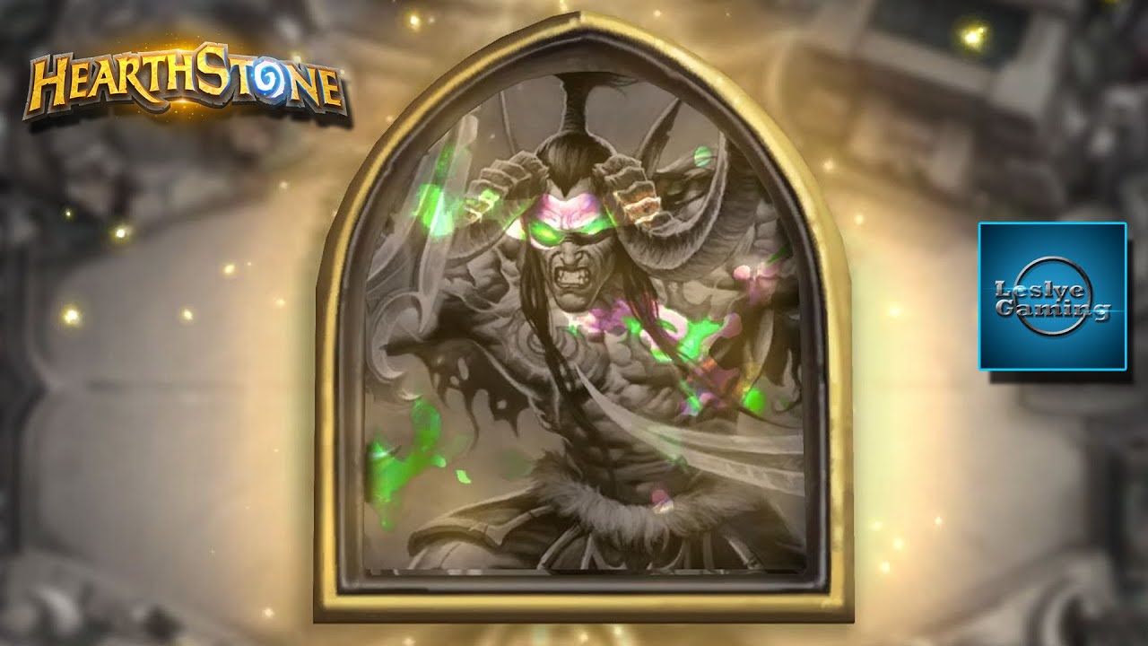 Hearthstone - 500 Wins with Demon Hunter - Golden Portrait - YouTube